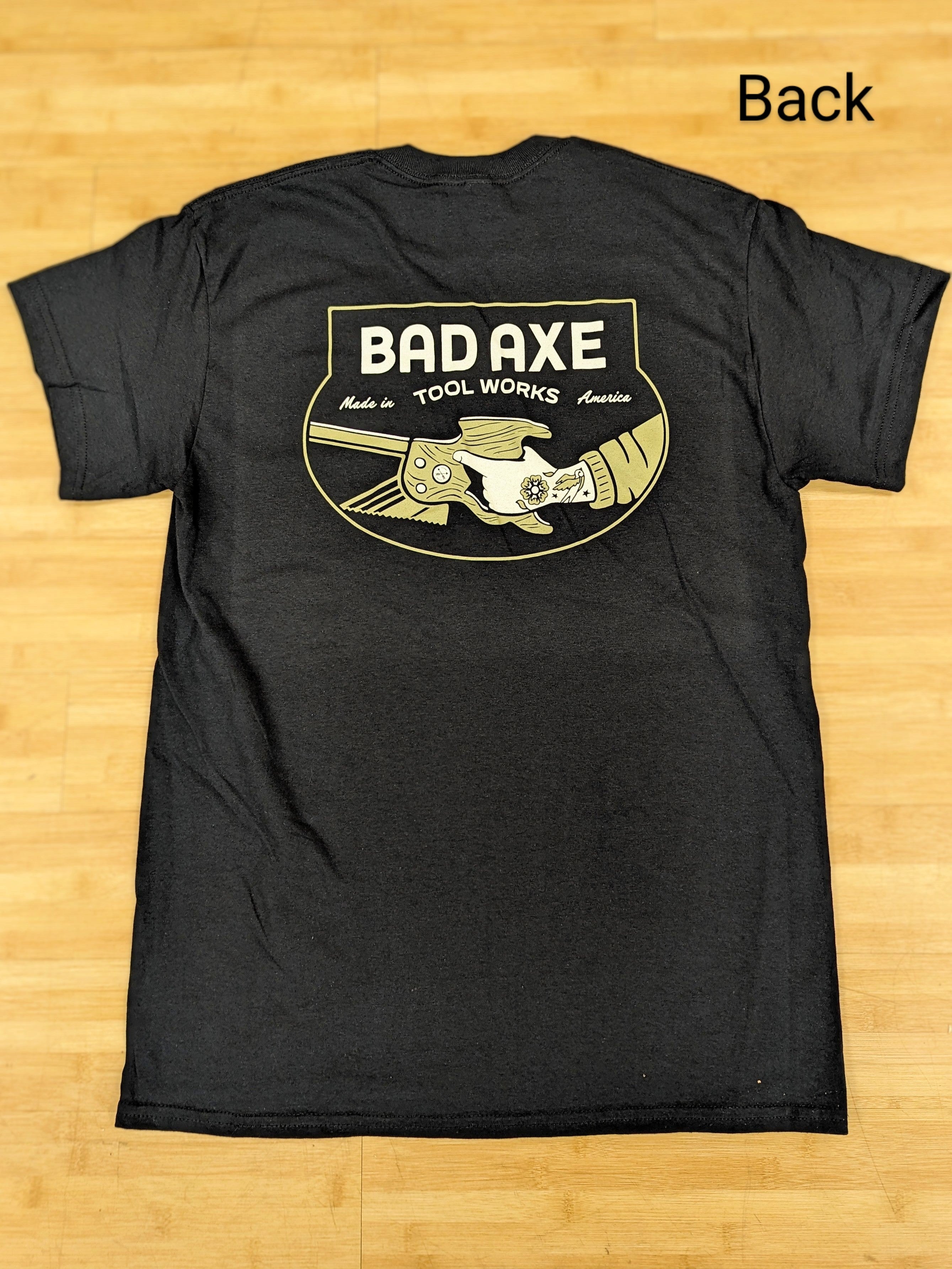 Bad Axe Saw T-Shirt | Bad Axe Tool Works LLC