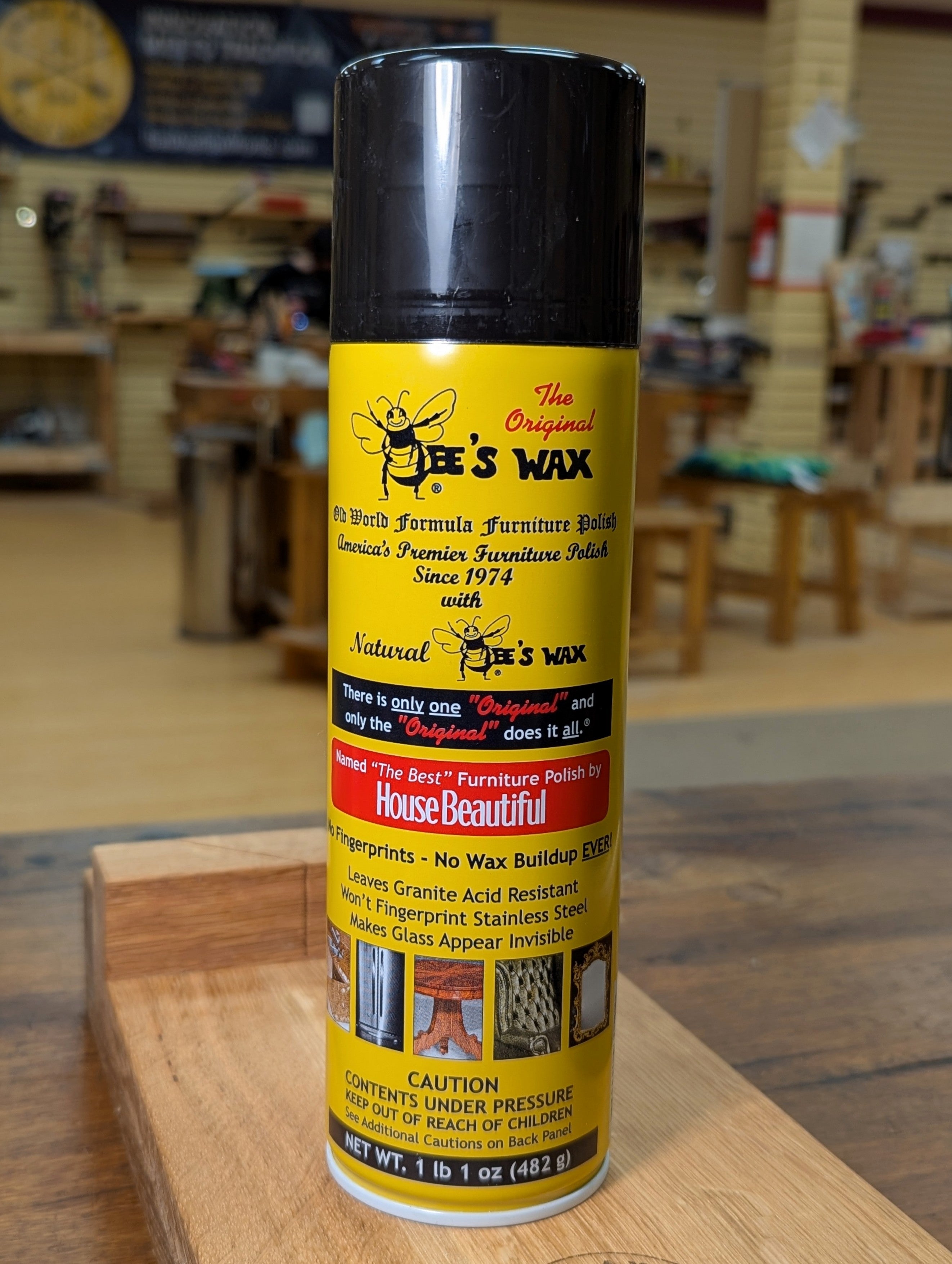 The Original Bee's Wax Old World Formula Furniture Polish | Bad Axe ...